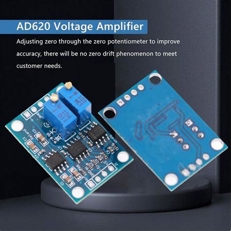 Daokai Ad620 Voltage Amplifier Module 15 1000 Gain