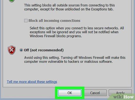 4 Cara Untuk Mematikan Firewall WikiHow