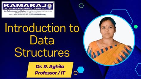 Introduction To Data Structures Youtube