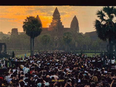 Msjtv News ព្រឹត្តិការណ៍ «សមរាត្រី ព្រះអាទិត្យរះចំកណ្តាលកំពូលប្រាសាទអង្គរវត្ត