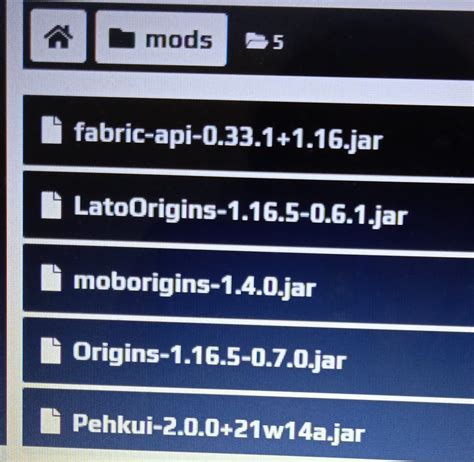 This Server Requires You To Install The Origins Mod V070 To Play