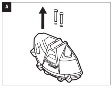 How To Swap The Line Trimmer Head For The Brush Cutter On A Cordless Multi Tool Ego Power