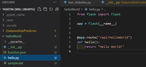 [azure] serverless azure function flask 세팅