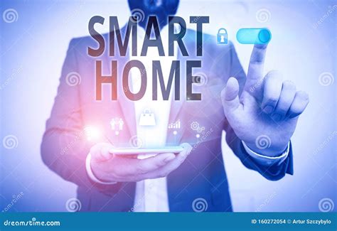 Word Writing Text Smart Home Business Concept For Automation System Control Lighting Climate