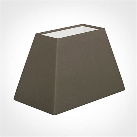 Rectangular Shades Jim Lawrence 46cm Sloped Rectangle Shade In Bark Rectangular Shades Jim Lawrence 46cm Sloped Rectangle Shade In Bark