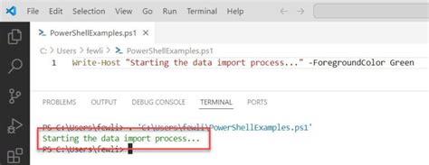 Powershell Write Host Vs Write Error