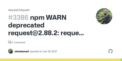 Npm Warn Deprecated Request2882 Request Has Been Deprecated See Request