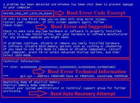 Crash dump error что делать Smartadm ru