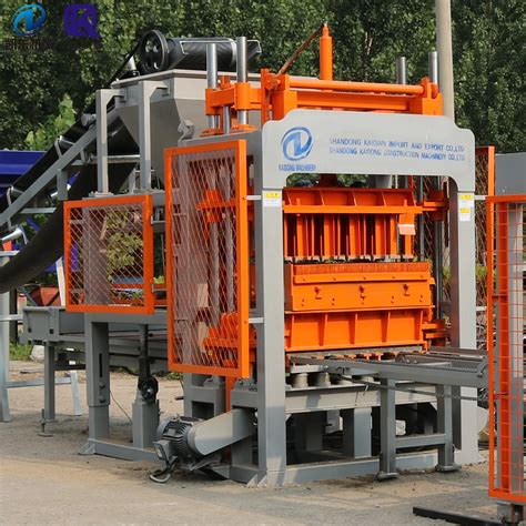 Factory Direct Sale KAIDONG QT5 15 Hydraulic Concrete Block Making
