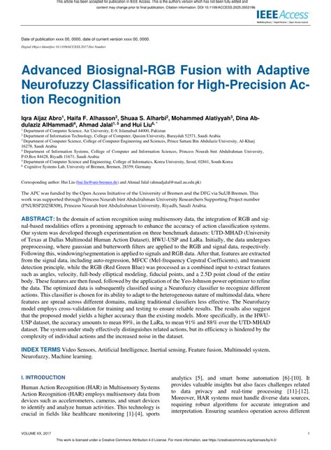pdf advanced biosignal rgb fusion with adaptive neurofuzzy