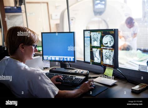 CT SCAN EXAMINATION Stock Photo Alamy