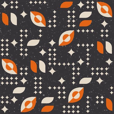 Premium Vector Abstract Geometric Pattern With Simple Shapes Of