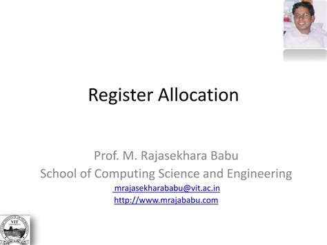 Ppt Register Allocation Powerpoint Presentation Free Download Id