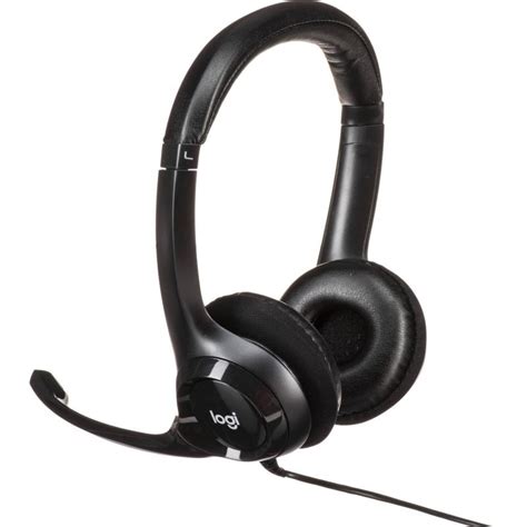 Logitech Usb Headset With Noise Canceling Microphone Black 365 Wholesale