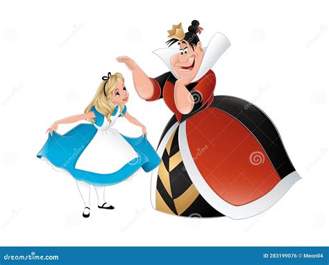 Queen Alice Vintage Illustration 163234692