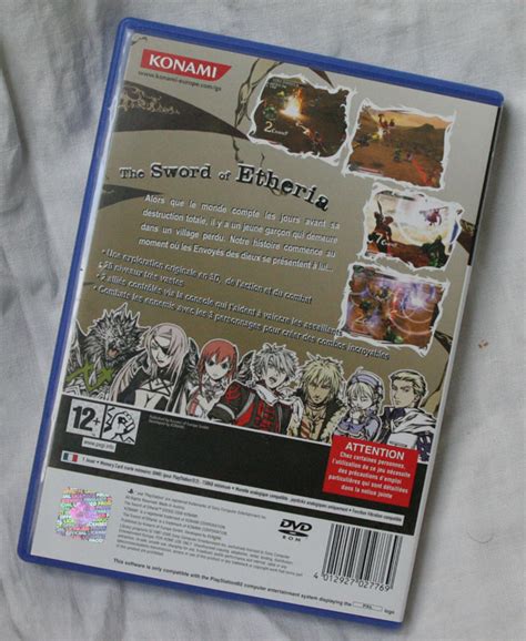 Test De The Sword Of Etheria Sur Sony Playstation 2