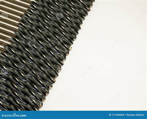 Tool Drills In A Row Stock Image Image Of Drilling 111249669