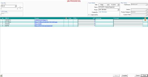 How To Perform Cycle Counts
