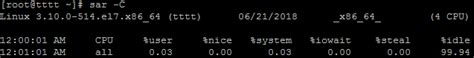 Sar System Activity Report Installation Commands And Guide