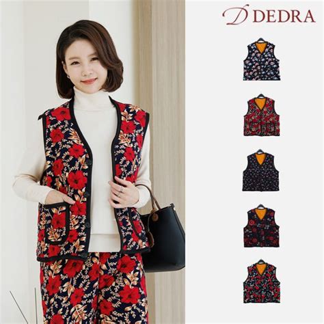 데드라 엄마옷 Veb6015 후끈후끈김장조끼 안감기모 50대 중년여성의류 빅사이즈 에누리 가격비교