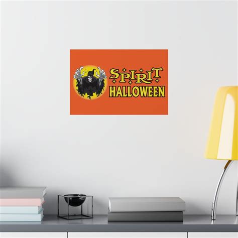 Spirit Halloween Logo Premium Matte Vertical Poster Sold By Vanessa