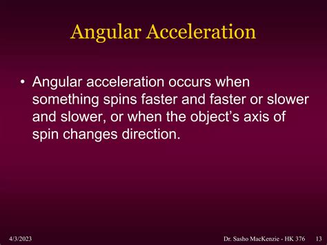 angular kinematics ppt