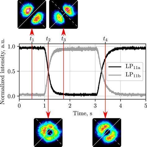 Polarisation Sensitive Setup Transfer In Power Between Ports Lp11a And Download Scientific