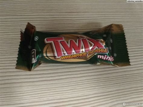 Конфеты Twix Minis шоколадные "Имбирное печенье" - «Классический twix ...
