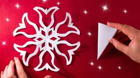 Як зробити сніжинку з паперу на Новий рік чи Різдво [Легко і швидко] Youtube