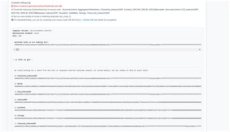 Verify And Publish On BSCSCAN Is Failing Can Any Help Me Smart