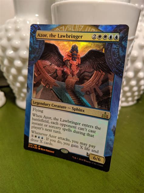 Mtg Azor The Lawbringer Foil Peel Alter Etsy
