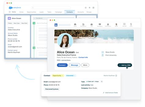 Linkedin And Salesforce Integration Connect And Sync Contacts