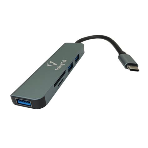 Hub Infinytek 5 In 1 Tipo C Hub Usb3 0 To Usb 3 0 1 2 0 2 Sd Tf Yg 21037t