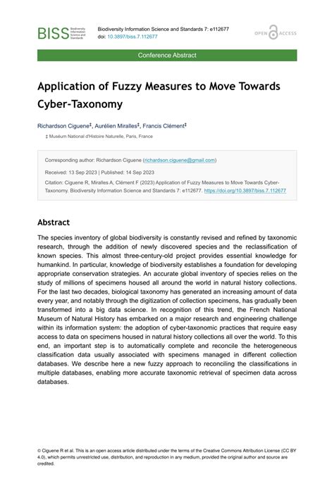Pdf Application Of Fuzzy Measures To Move Towards Cyber Taxonomy