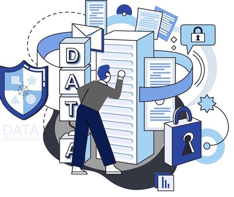 Premium Vector Data Protection Metaphor Privacy Information Security Secure Data Management