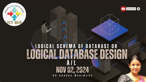 Logical Database Design Logical Schema Of A Database Nov 2 Youtube