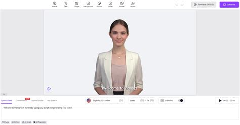 AI Text To Speech Avatar Free With Lip Sync Talking