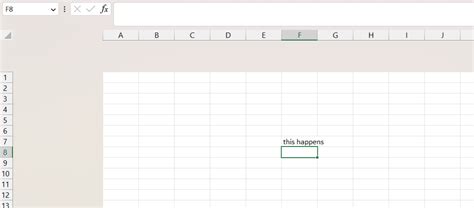 Scrolling Up Or Left Past My Worksheet Rexcel