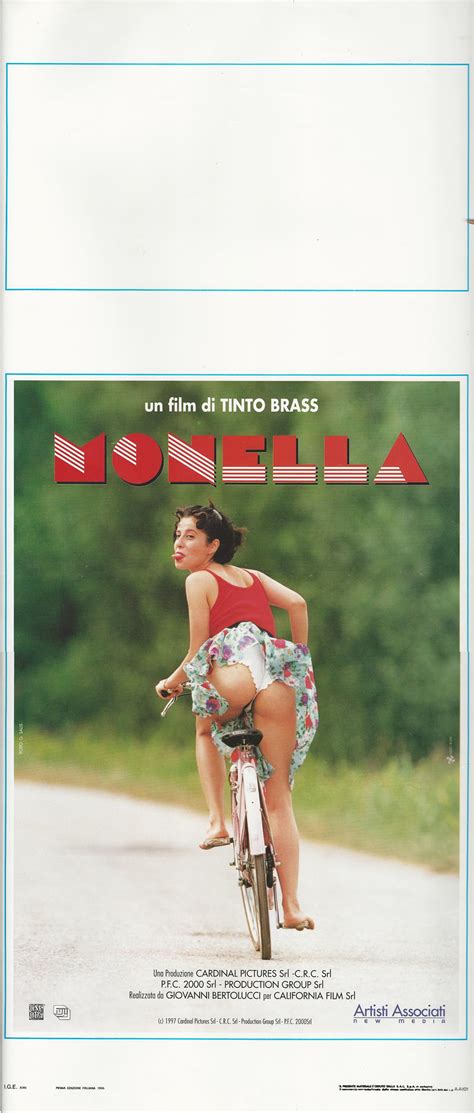 1998 Cartel Cinematográfico Monella Tinto Brass Anna Ammirati
