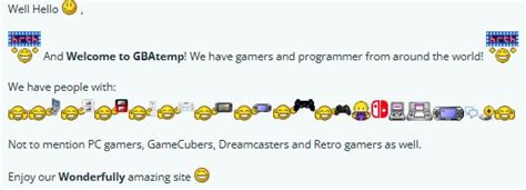 Newcomer To Gbatemp GBAtemp Net The Independent Video Game Community