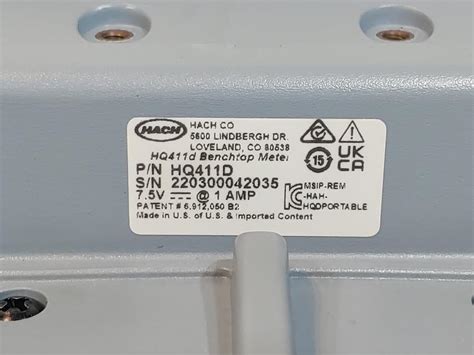 Hach HQd Benchtop PH MV Meter HQ411D