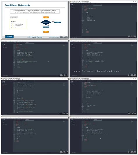 دانلود آموزش php برای برنامه نویسی و طراحی سایت فیلم آموزشی