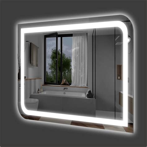 Дзеркало Екватор Ml 33 з фоновим підсвічуванням Led 70x50 см • Краща ціна в Києві Україні