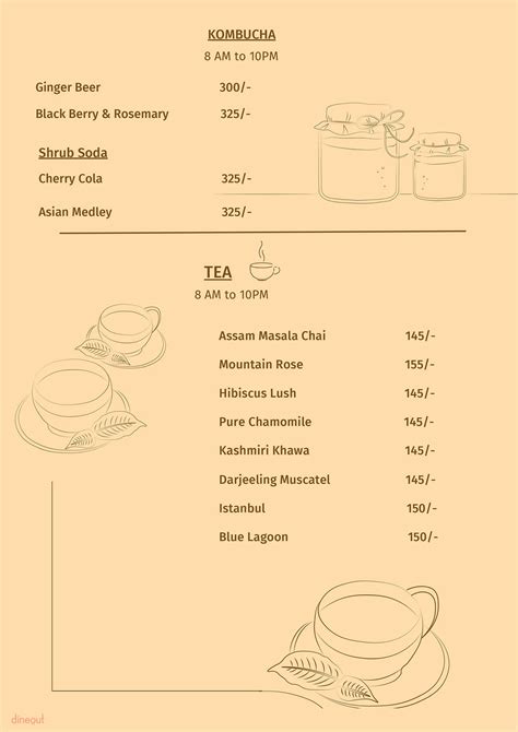 Menu Of Go Native Whitefield Bangalore Dineout