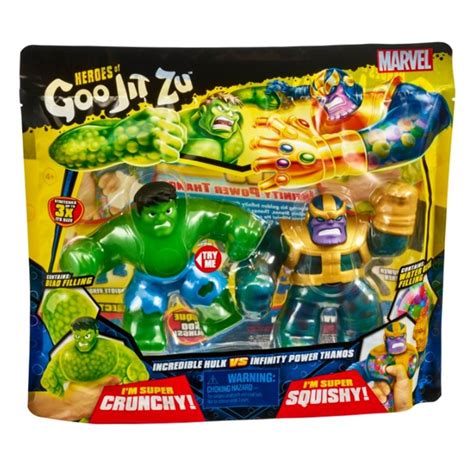 Goo Jit Zu Thanos Versus Hulk Na Stanie Tani