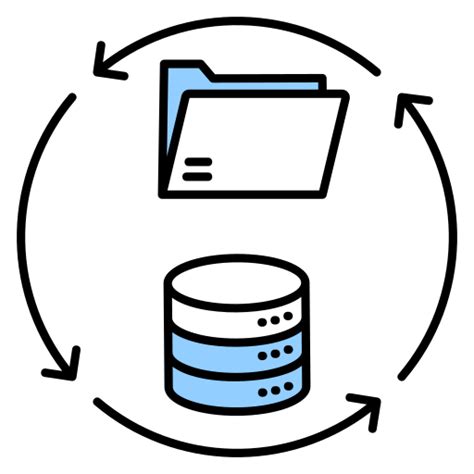 Data Backup Generic Color Lineal Color Icon