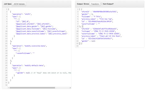 Arrays How To Use Jolt To Get Attribute When The Structure Of The