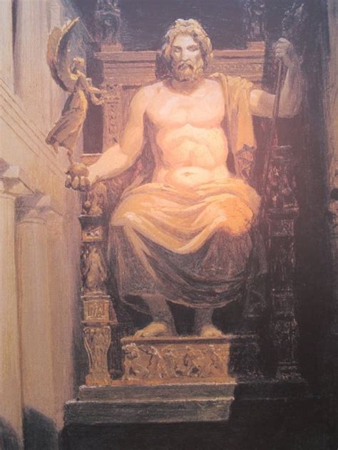 ზევსის ქანდაკება ოლიმპიაში