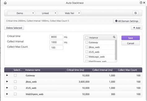 Using Jennifer Auto Stacktrace Jennifersoft