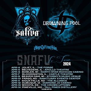 Drowning Pool Concerts And Live Tour Dates 2024 2025 Tickets Bandsintown